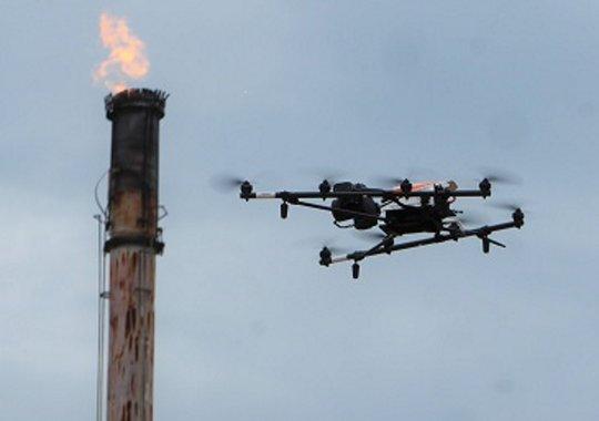 UAV Drone Live Flare Inspection | Applus+ in Indonesia