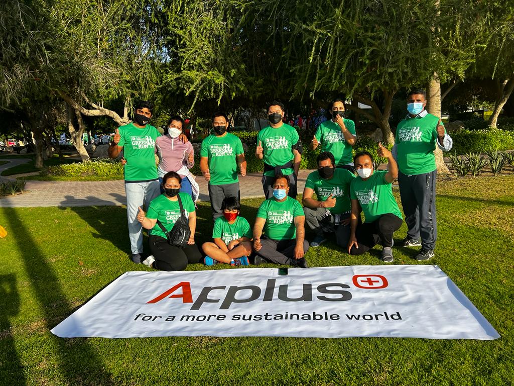 Applus+ Participated in Dubai’s First Green Run | Applus+ UAE