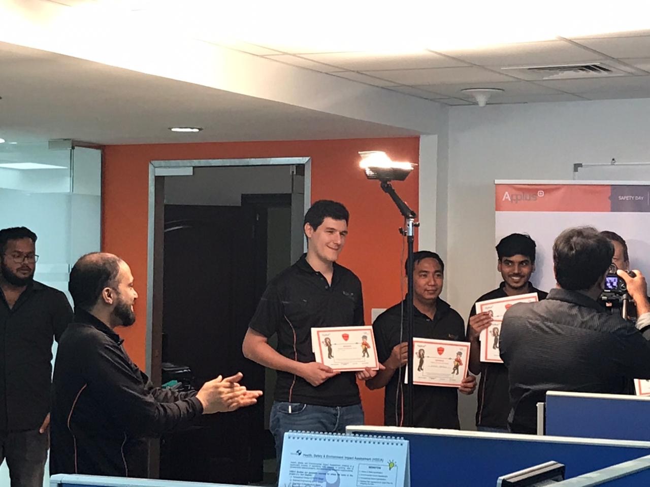 Applus+ in the Middle East & Africa Celebrates Safety Day | Applus+ UAE