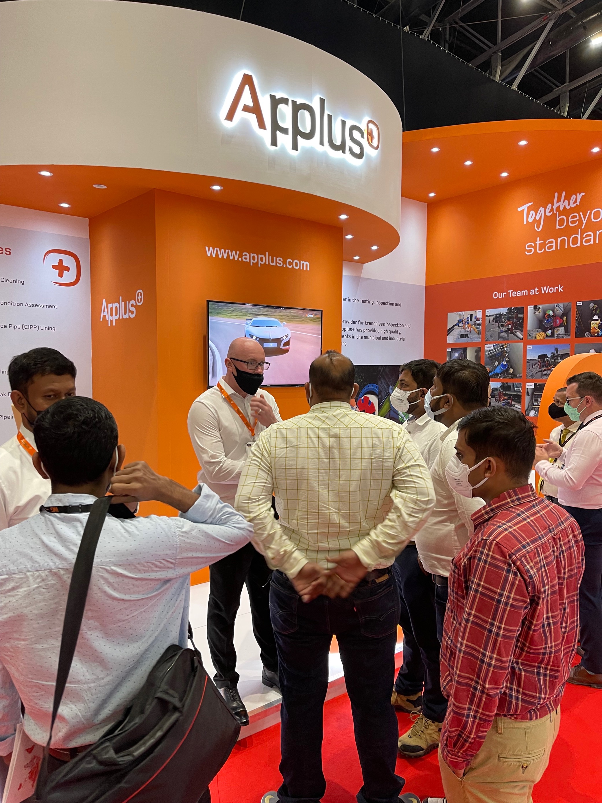 Applus+ Participated in Trenchless Middle East 2021 | Applus+ in Qatar