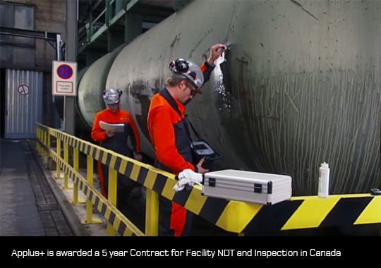 Applus+ is awarded a 5 year Contract for Facility NDT and Inspection in ...
