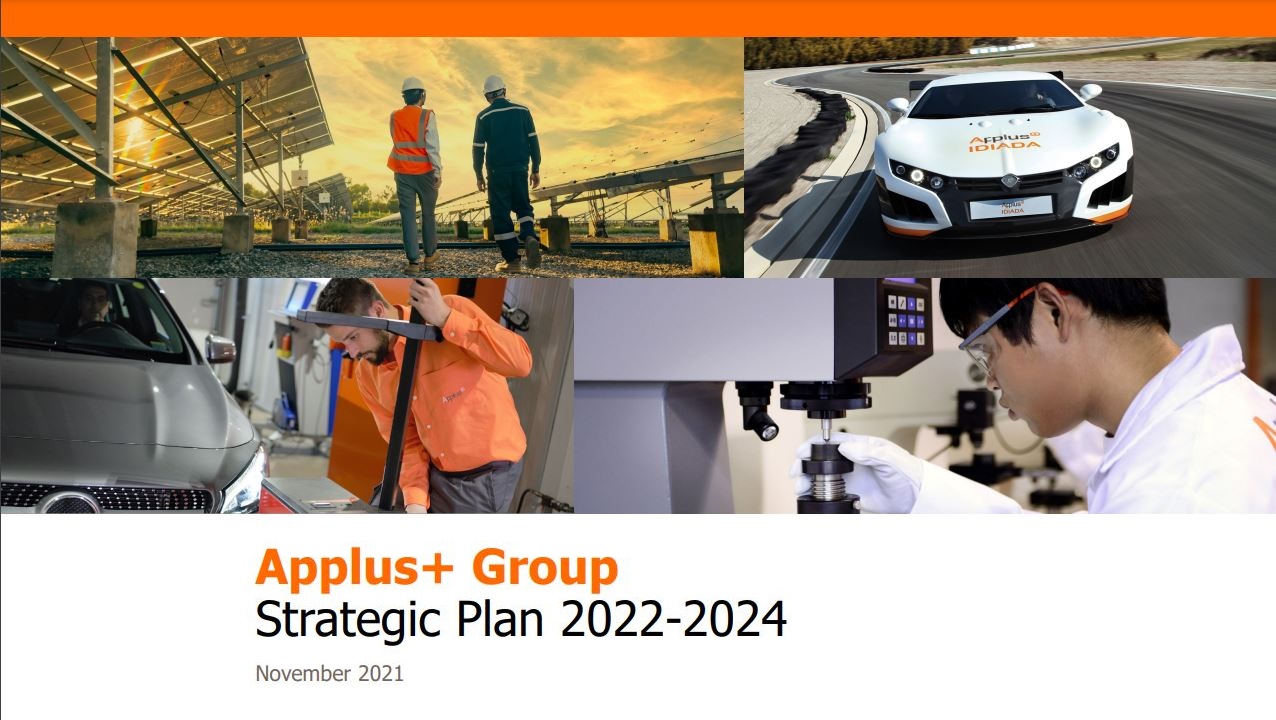 Applus+ presents its Strategic Plan for 2022-2024 | Applus+